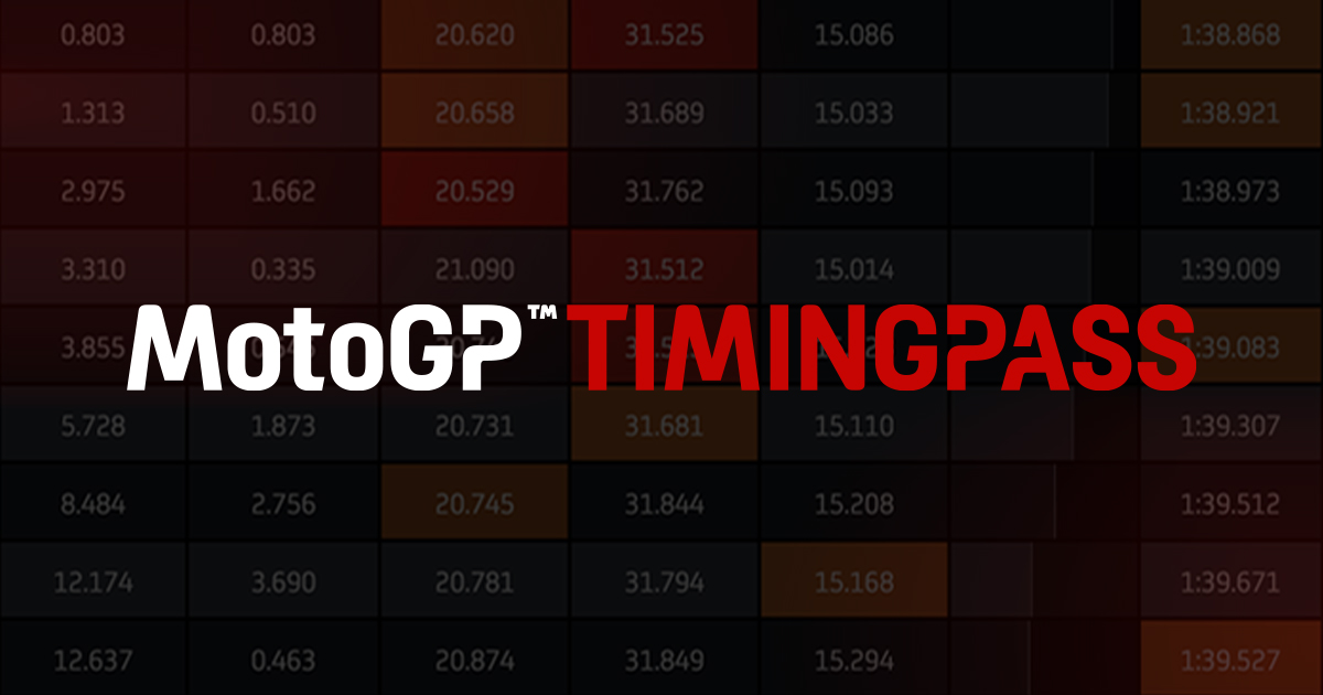 MotoGP™ Live Timing